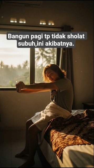 bangun pagi tapi tidak sholat subuh - YouTube