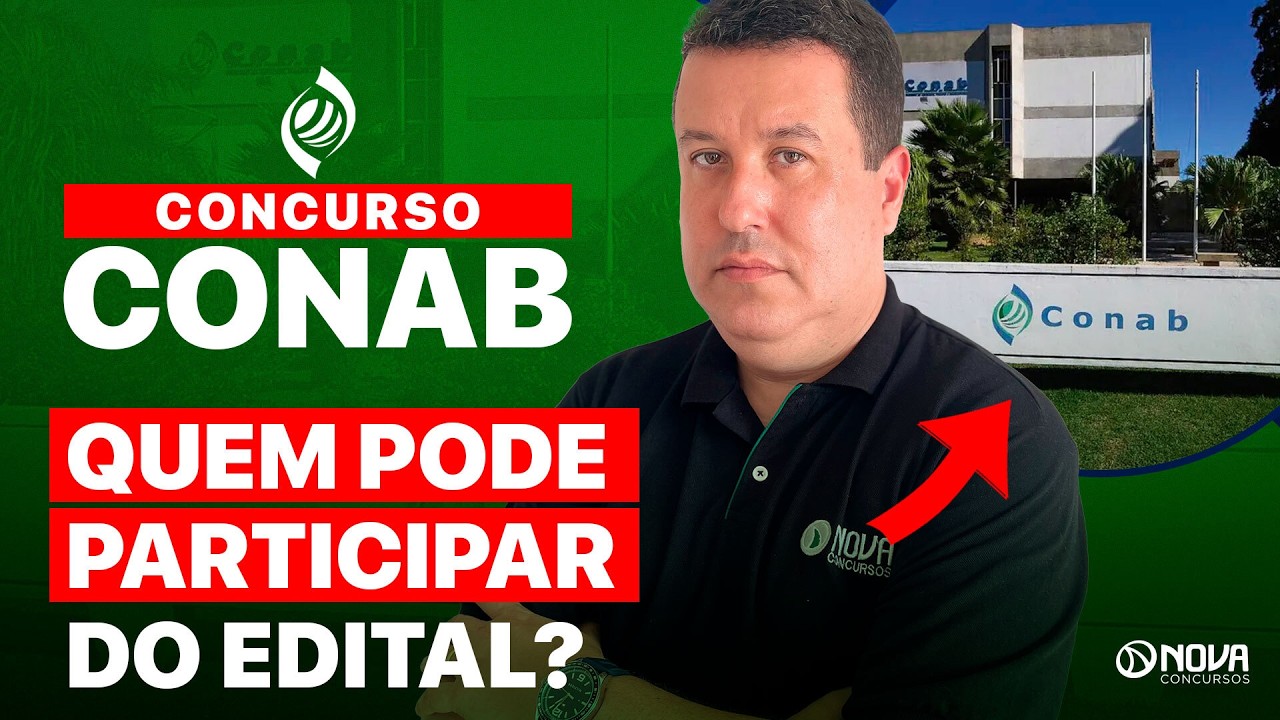 O QUE É PRECISO PARA TRABALHAR NA CONAB 2025 🔥 - YouTube