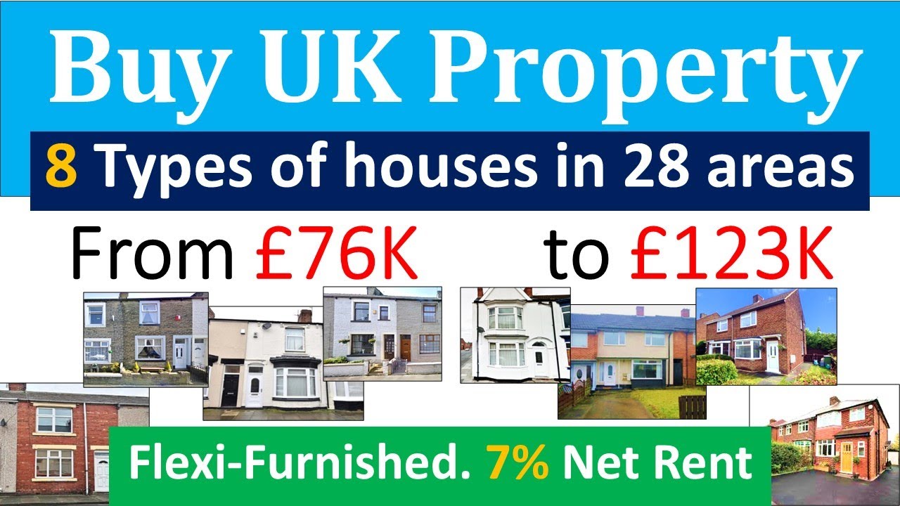 Buy UK Rental Houses. Get 7% Net Rent - YouTube