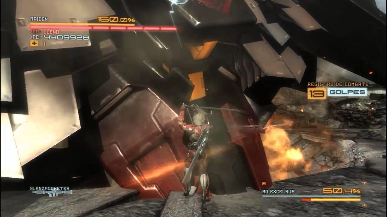 Metal Gear Rising - MG Excelsus Boss Fight - YouTube