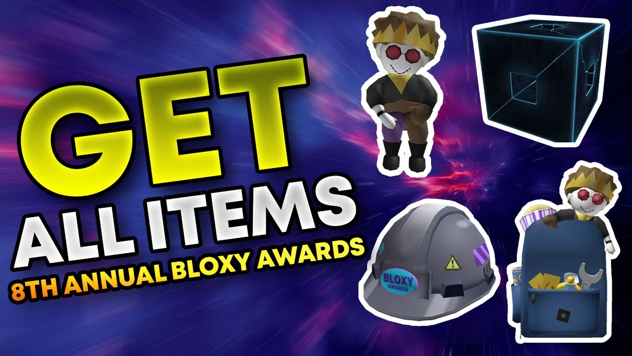 How To Get All Items in 8TH ANNUAL BLOXY AWARDS EVENT 2021!! (Roblox ...