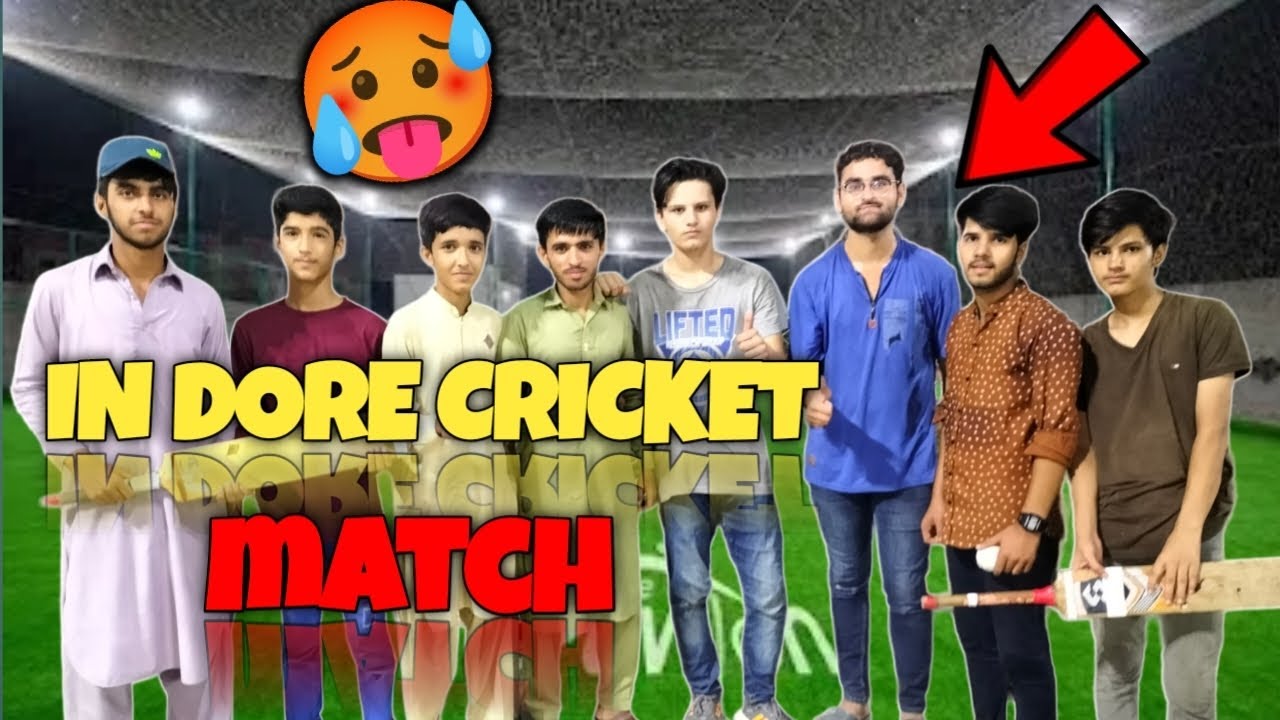 indoor cricket .indoor night cricket match - YouTube