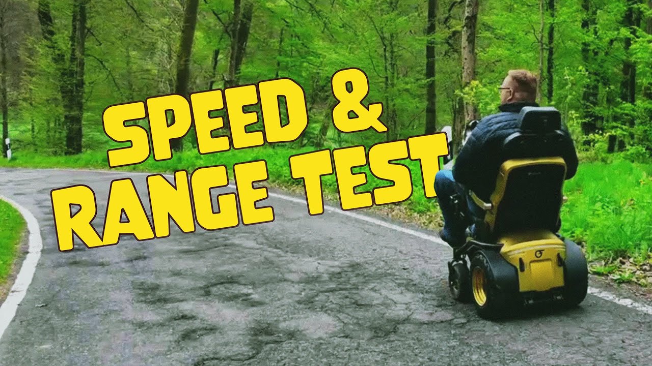 Series 5 Powered Wheelchair SPEED & RANGE Test - How Far Can It Go ...