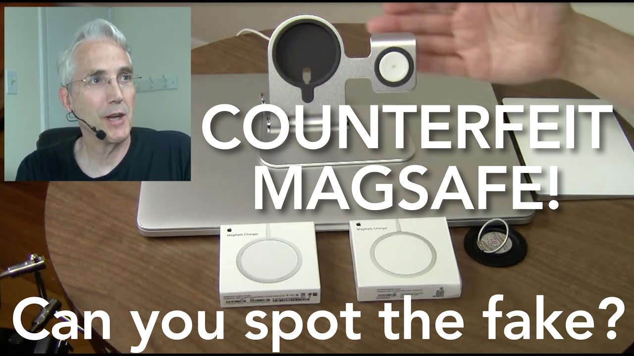 Real vs Fake Apple Magsafe Charger for iPhone - YouTube