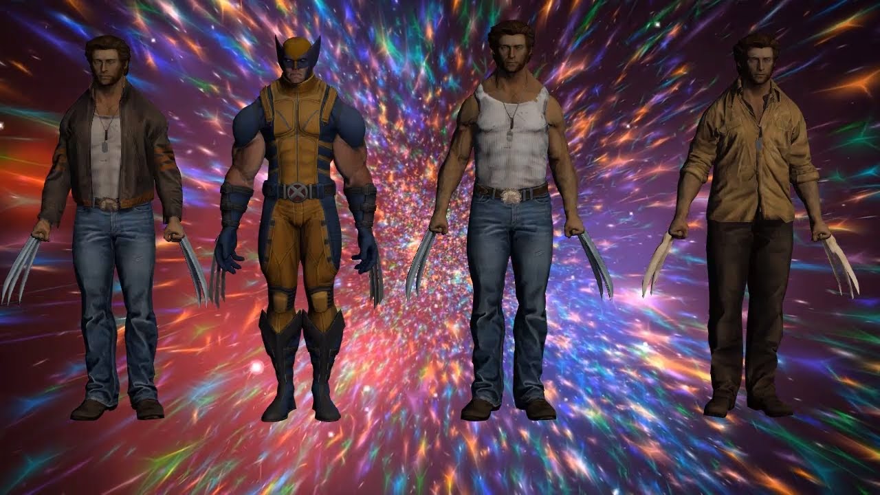 Iclone Wolverine models + 42 animations, fantastic character and models ...