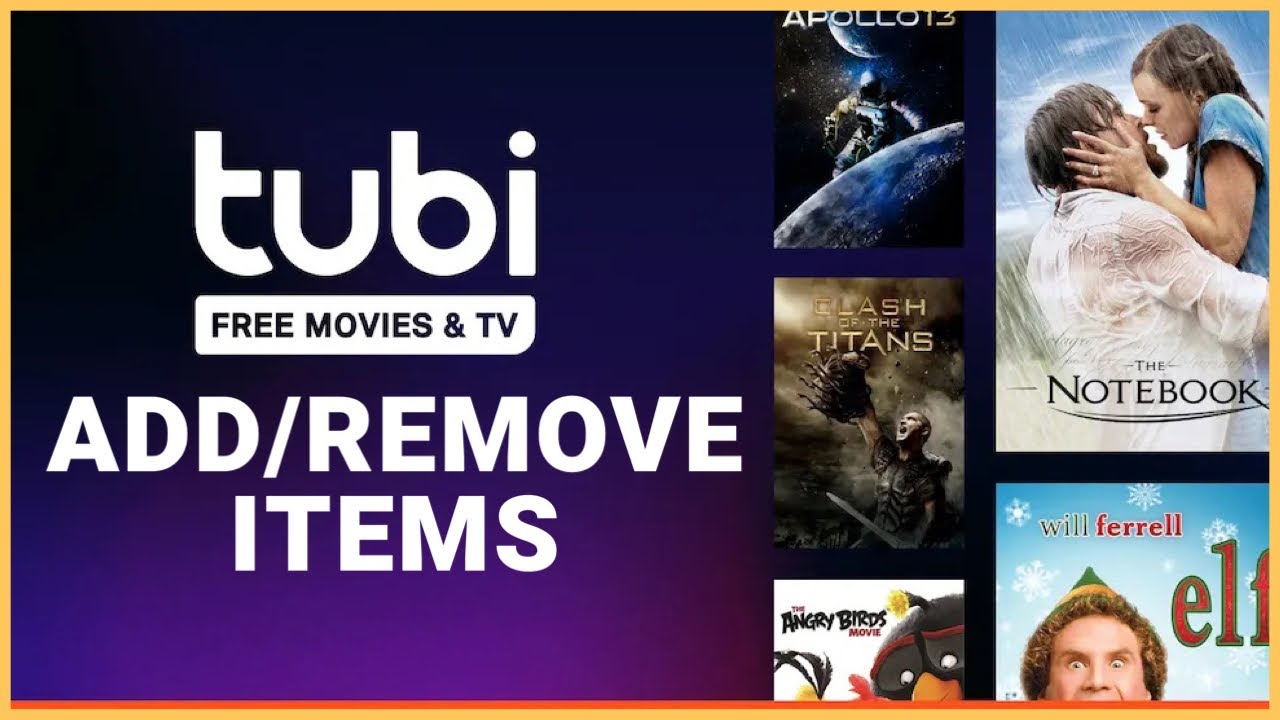 How to Add/Remove Items from Your List on Tubi 2023? - YouTube