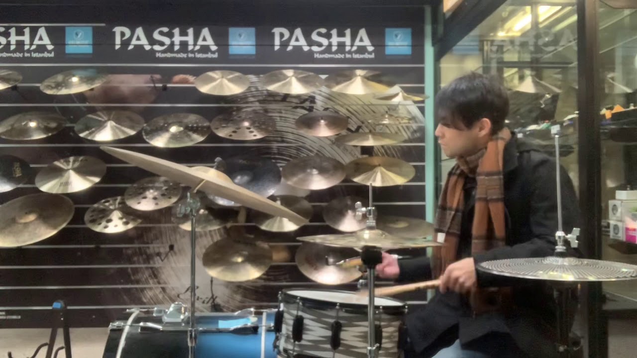 Stavo suonando PASHA cymbals. - YouTube