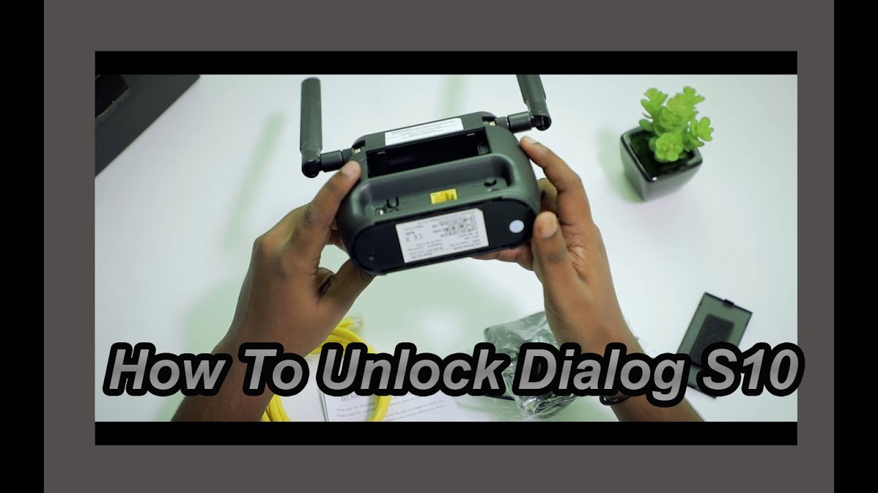 How To Unlock Dialog ZLT S10 #unlock #dialog #internetspeed #tech - YouTube