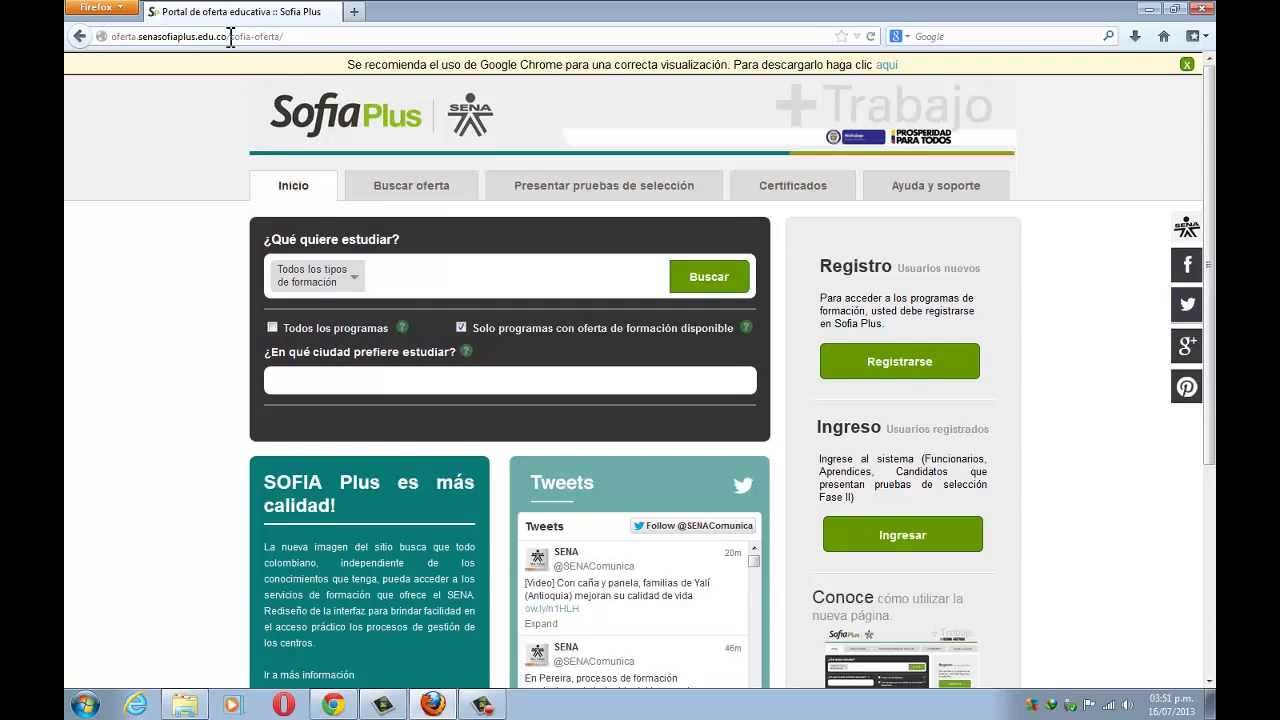 Como registrarse en Sofia plus - YouTube