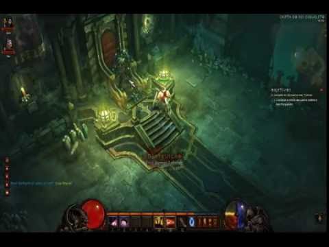 Diablo 3 - Skeleton King Boss Fight - YouTube