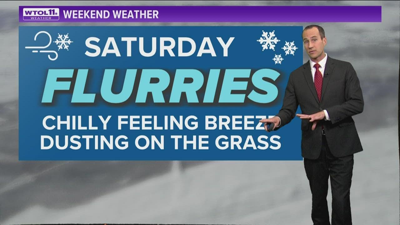 Cold, dreary and wintry weekend | WTOL 11 Weather - Nov. 11 - YouTube