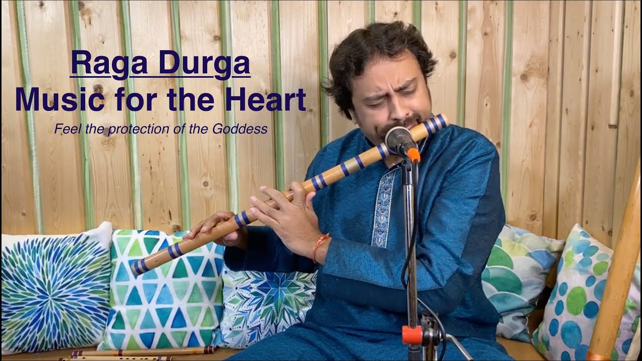 Meditation with Raga Durga on the flute for the Heart Chakra Shaktidhar ...