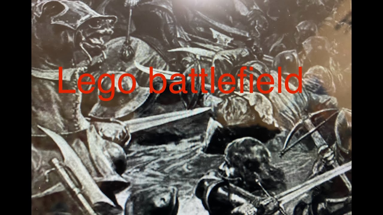 Building a Lego battlefield! - YouTube