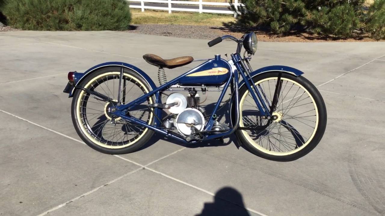 All Original Barn Find 1952 Simplex Servi-Cycle 125 Model M For Sale ...