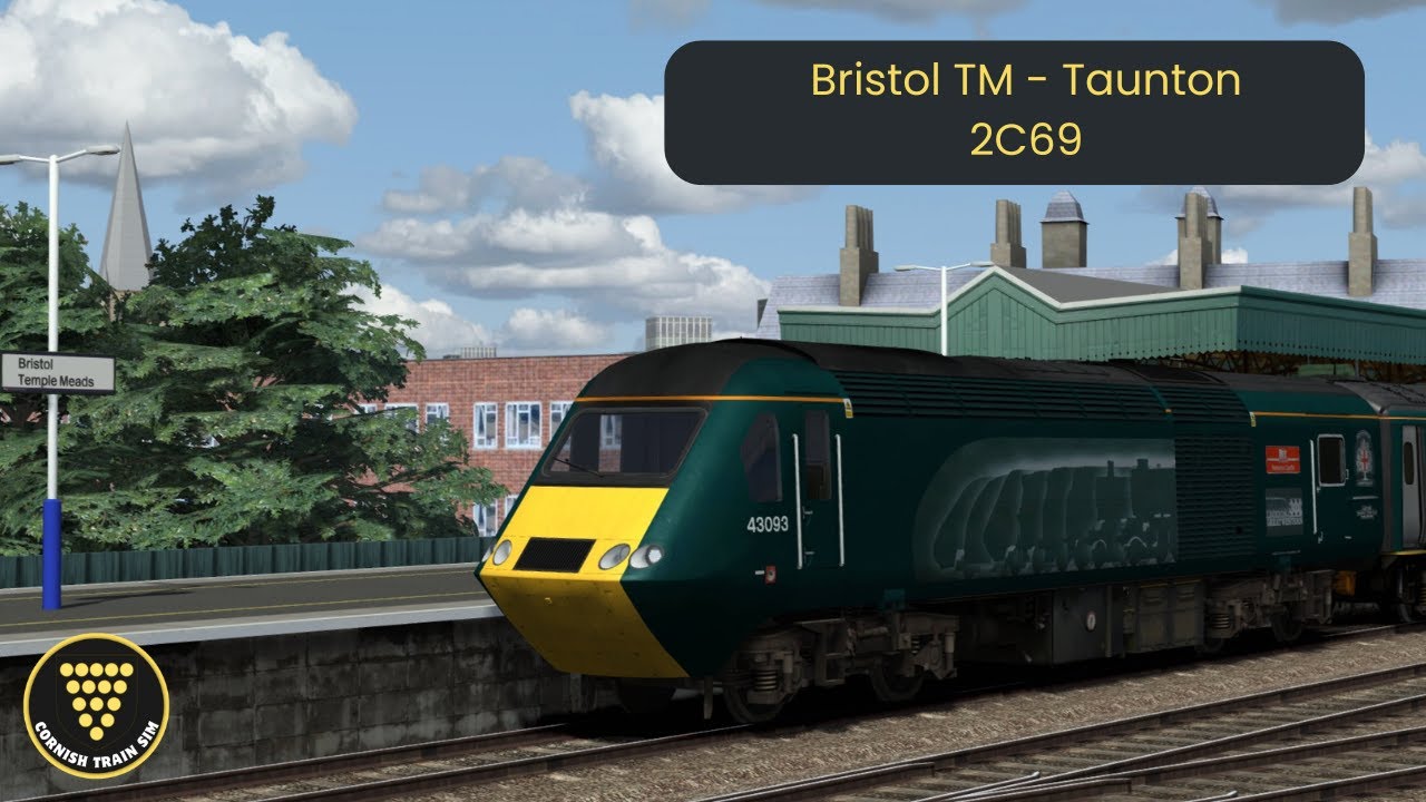 Bristol - Taunton | Train Simulator Classic | Class 255 Castle Class ...