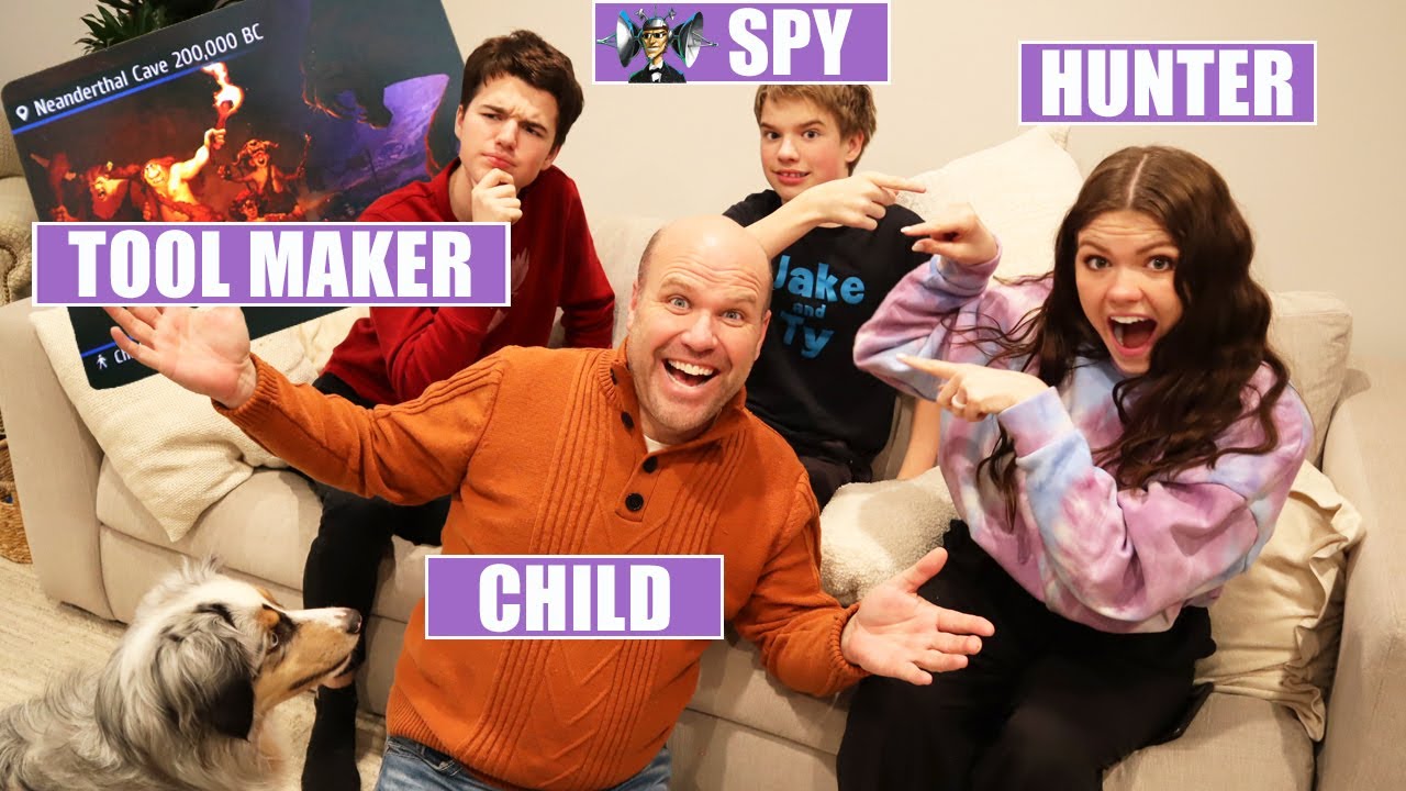 Spyfall Time Travel Game! Family Game Night! - YouTube