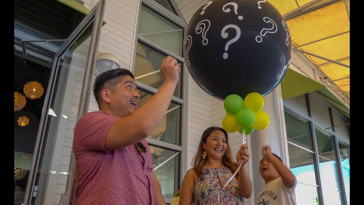Pat and Rhea's Gender Reveal Party - YouTube