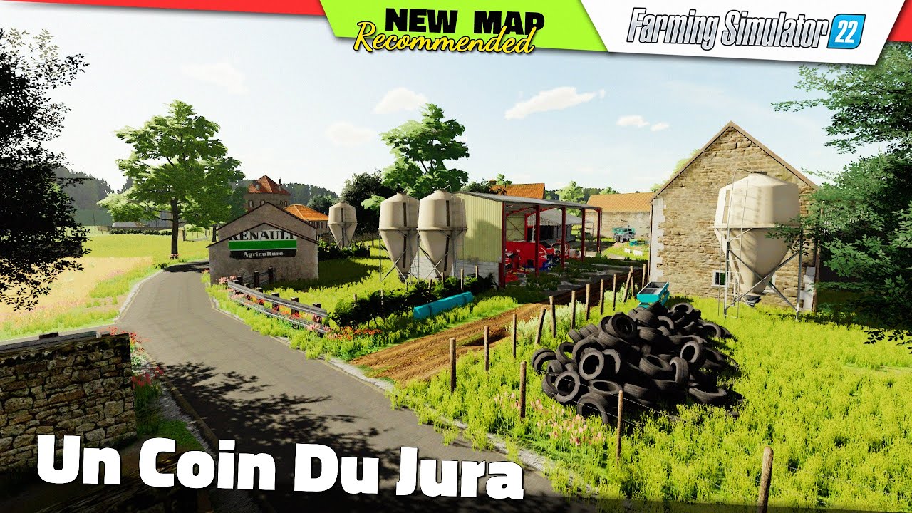 FS22 ★ NEW MAP "Un Coin Du Jura" - Farming Simulator 22 New Map Review ...
