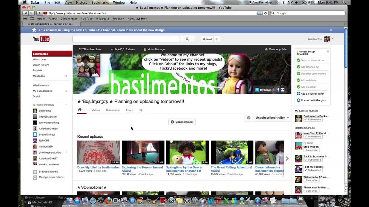How to change your channel header! - YouTube