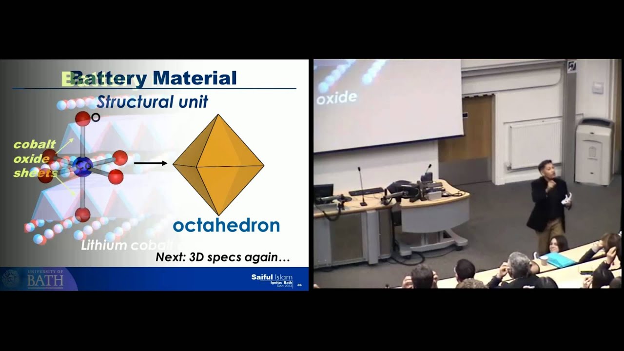 Saiful Islam, Crystal Gazing for Clean Energy: Batteries Included ...