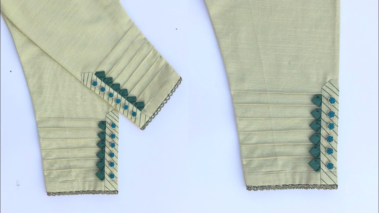 trouser poncha design || new Poncha ka design || # ...