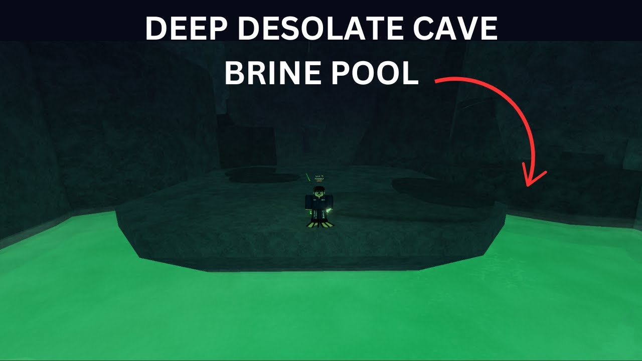 FISCH | How to get on top of cave (Brine Pool) - YouTube