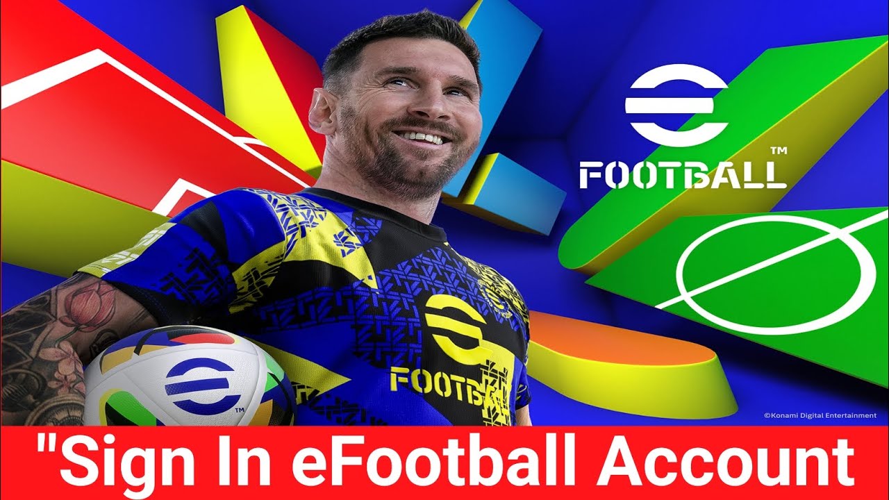 How to Sign In eFootball Account 2025 | How to Register Konami ID ...