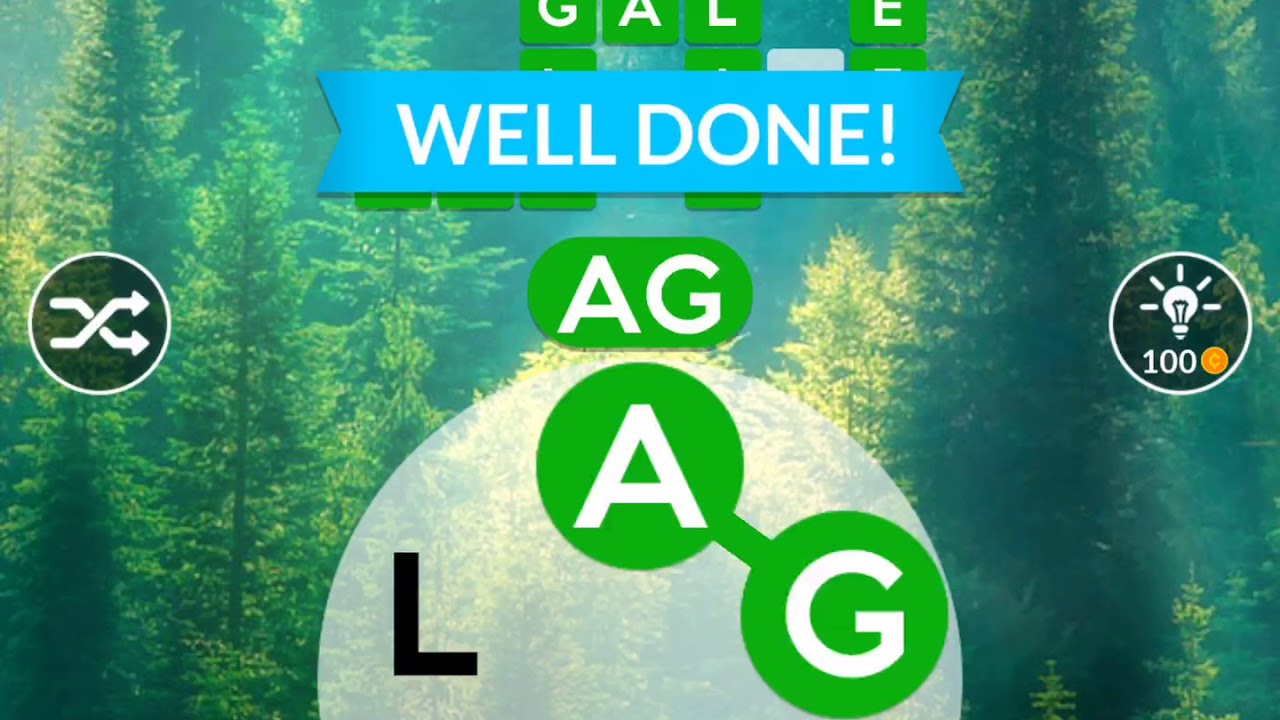 Wordscapes Level 19 Answers - YouTube