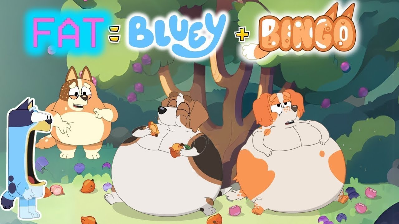 🔴LIVE: BLUEY Family FAT - FULL EPISODES - YouTube