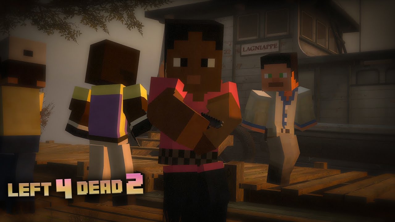 SE AVECINA UNA TORMENTA!! MINECRAFT LEFT 4 DEAD 2 MOD - YouTube