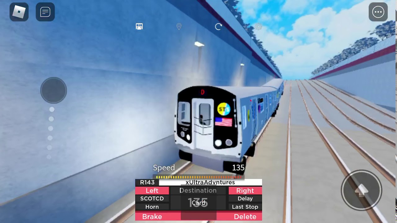 Driving R143 (D) train - YouTube