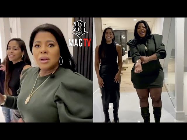 Chrissy Lampkin Hair On Instagram Jim Jones & Wife Chrissy Visit Mom