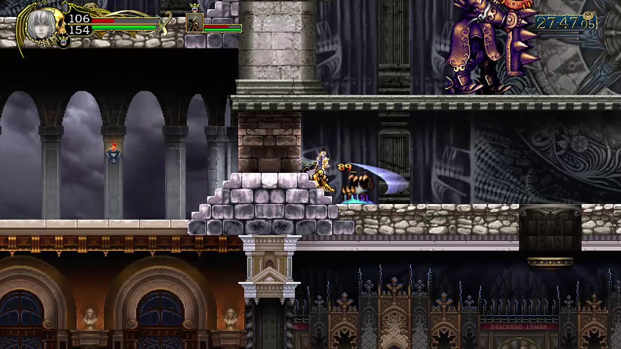 Castlevania HoD XBC : Tech - Demonic Meggido Final Guard - YouTube