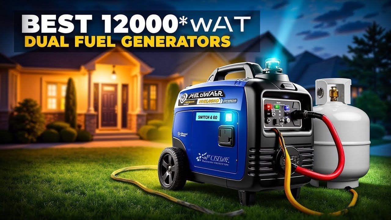 Best 12000 Watt Generators 2025 Top 5 Reviews - YouTube