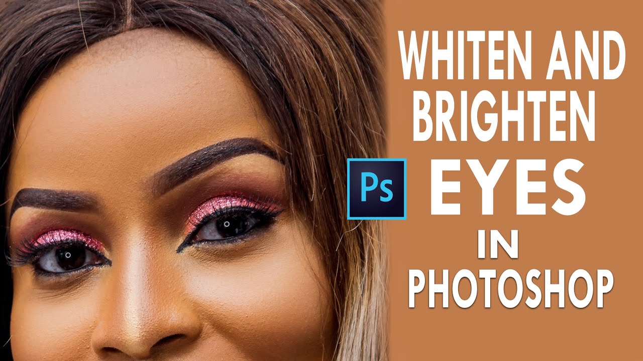 How To Whiten and Brighten Eyes in Photoshop - YouTube