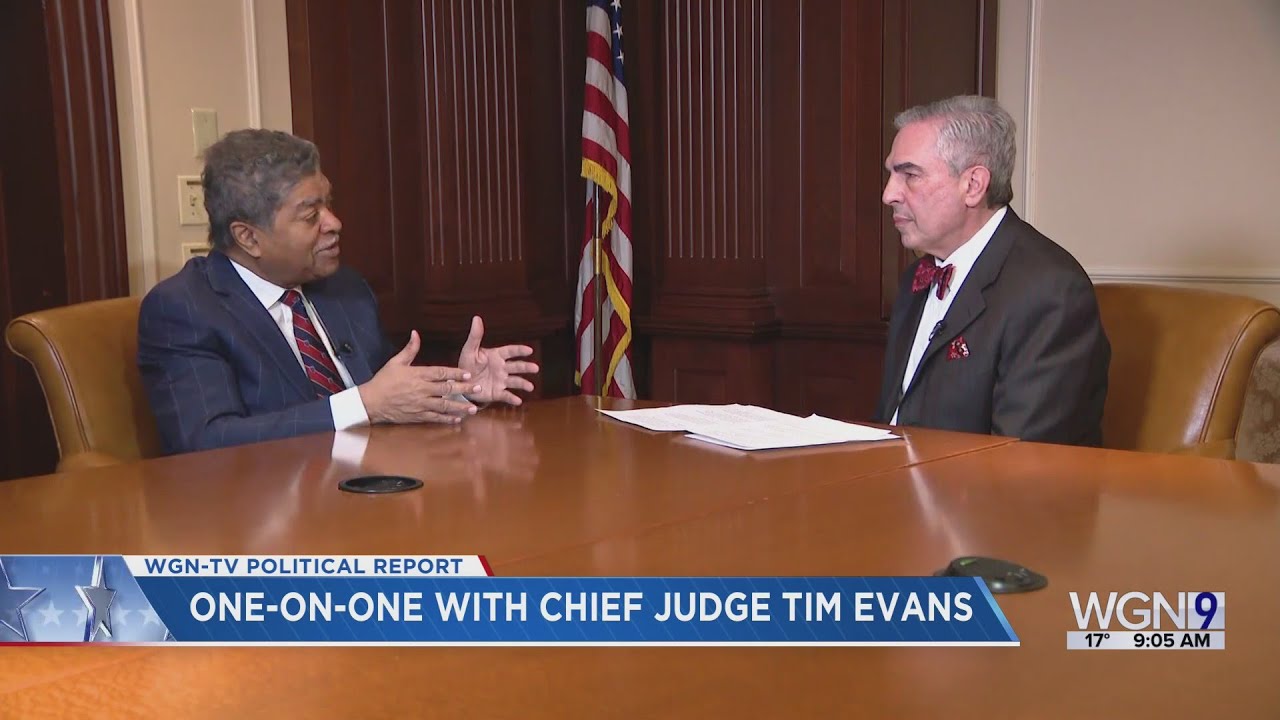 One-on-One with Chief Judge Tim Evans - YouTube