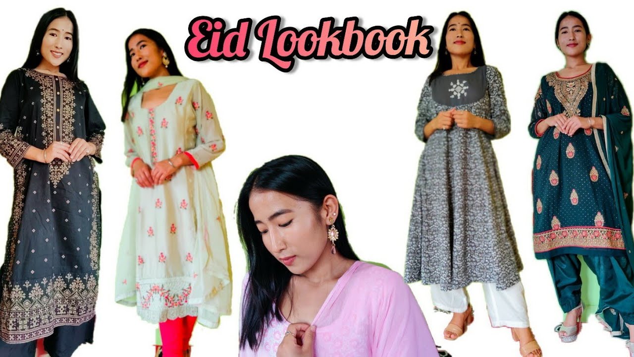Eid Lookbook | Courtesy; mom's wardrobe |Divya Pun |Quarantine eid ...