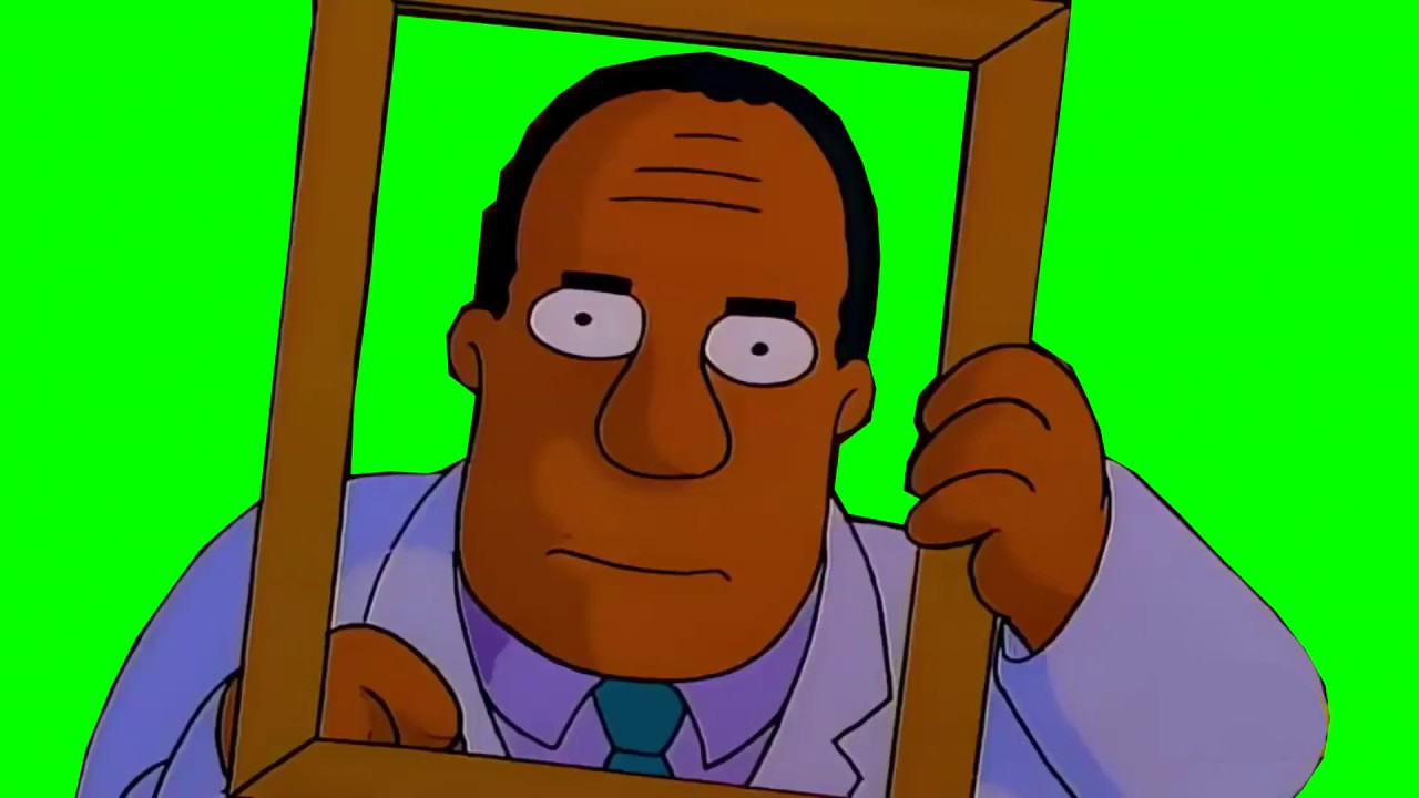 dr hibbert punch green screen - YouTube
