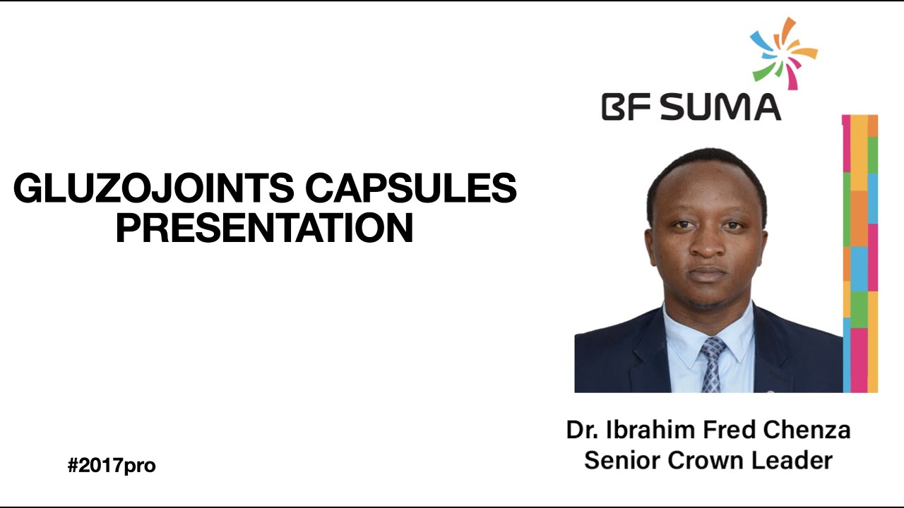 Gluzojoint Capsules products Presentation by Dr. Ibrahim Chenza(PhD ...