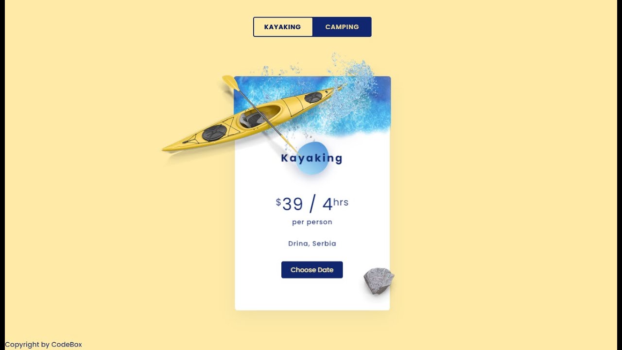 Pricing - Pure CSS3 HTML5 Card Design | CodeBox - YouTube