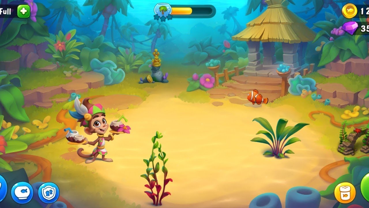 mini game play and level win ll #fishdom - YouTube