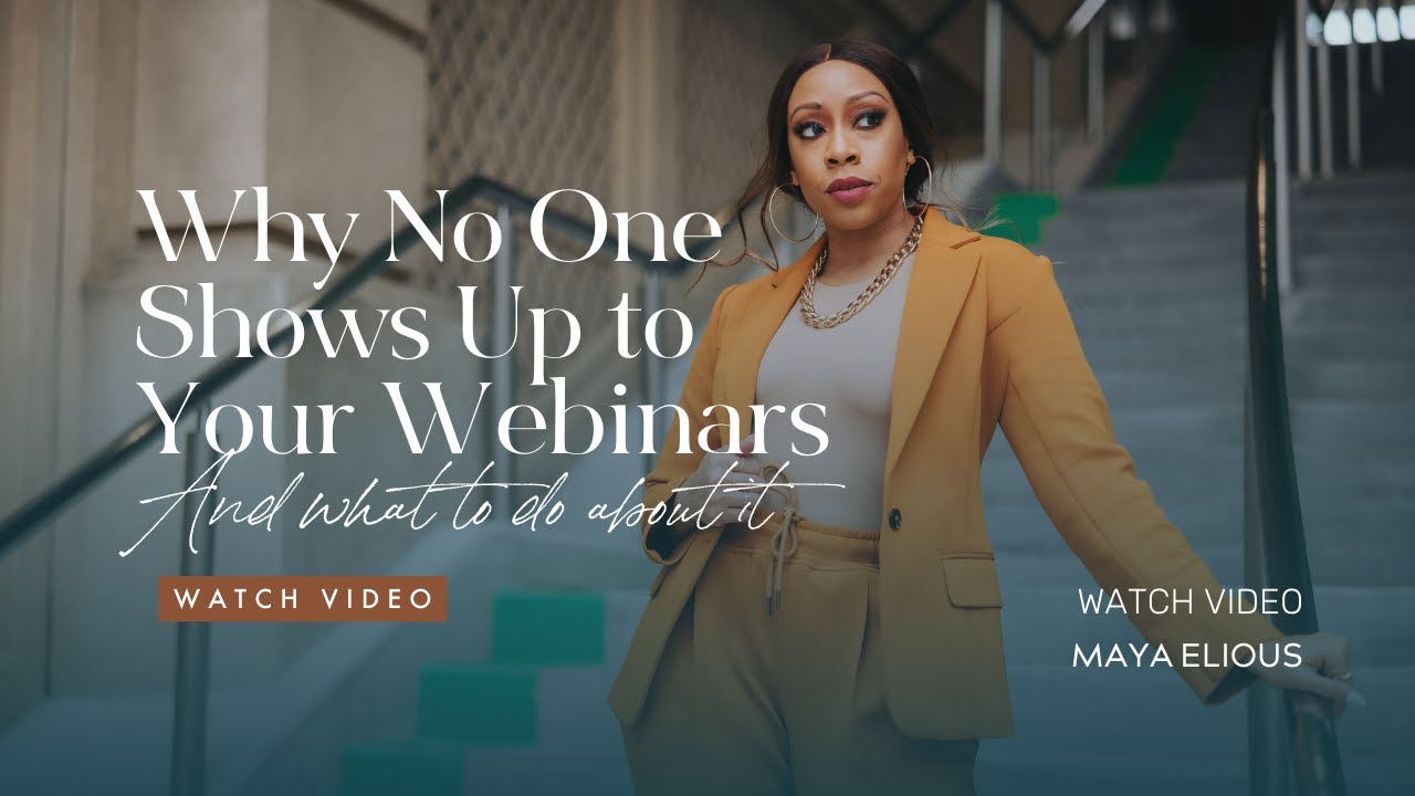 Why No One Shows Up To Your Webinars (And What You Can Do About It) | Q ...