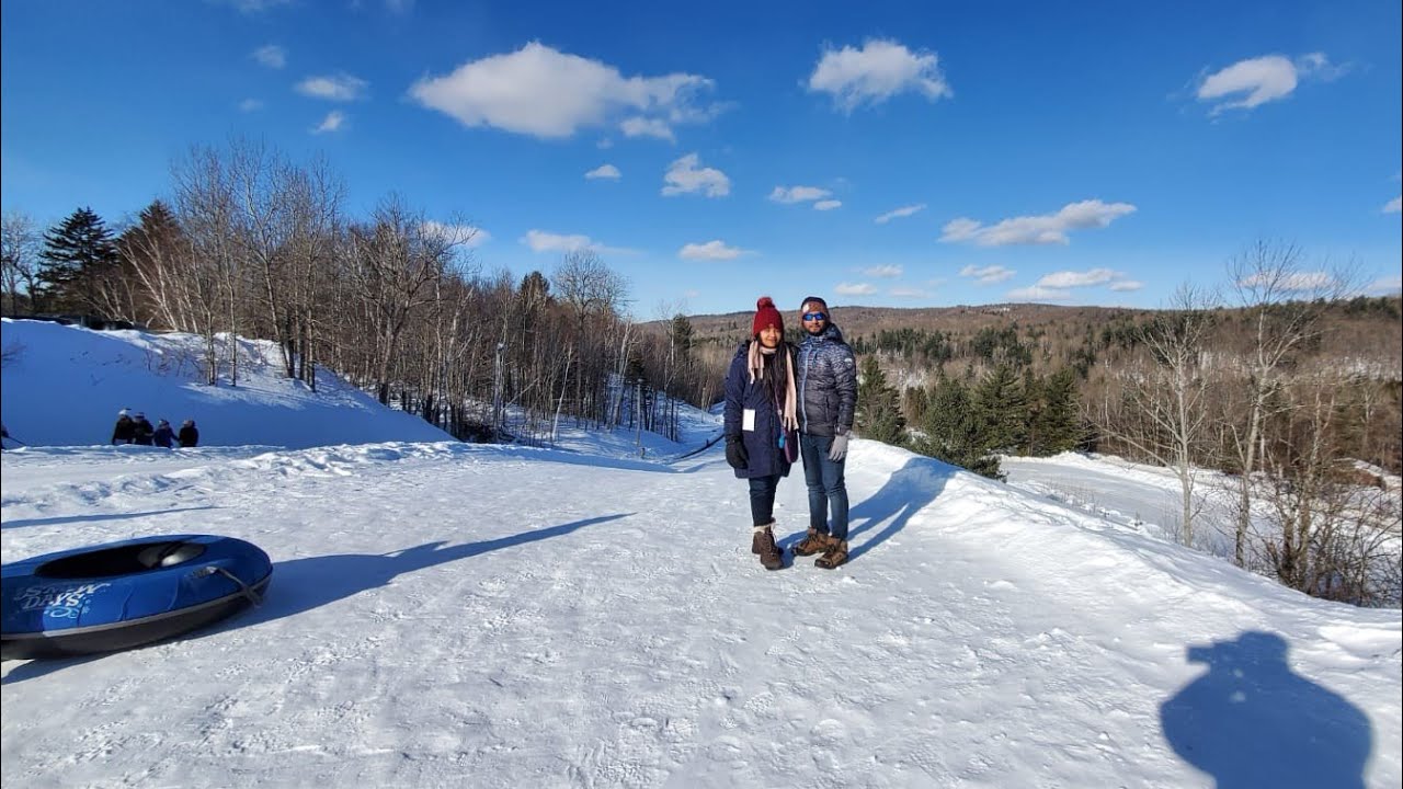 Snow Tubing at Titus Mountain, New York. - YouTube