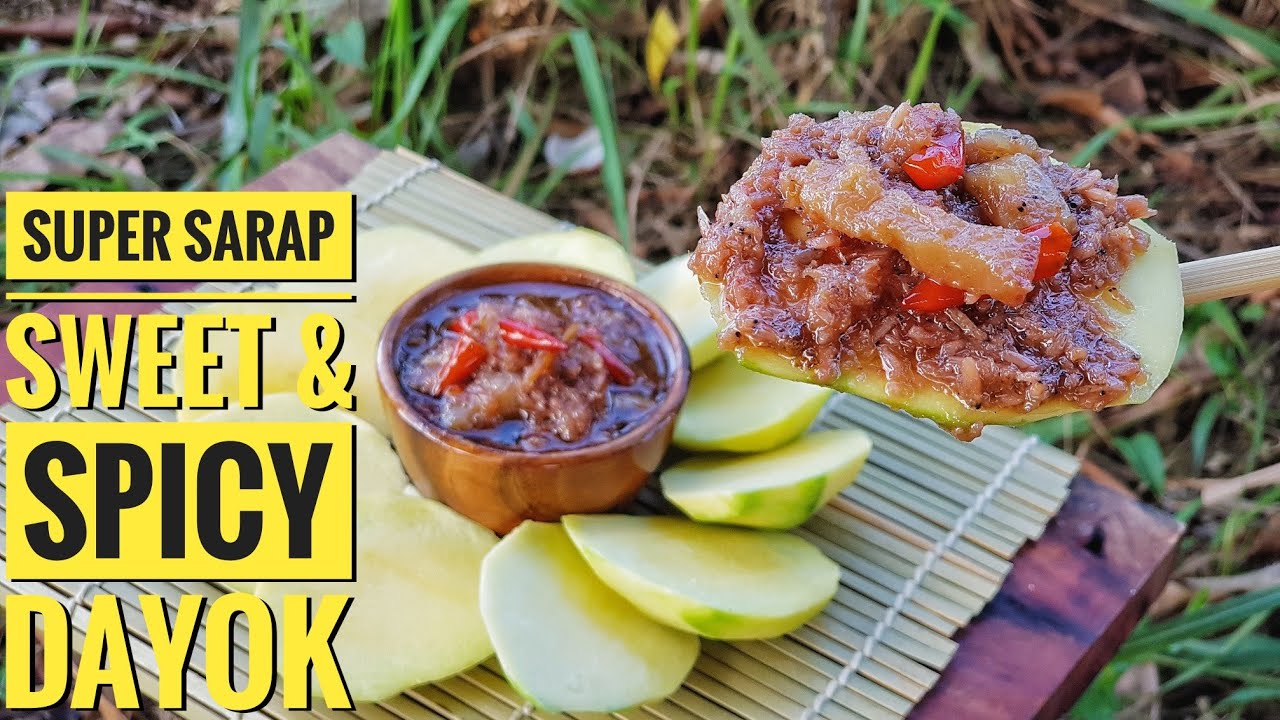 SUPER SARAP Sweet & Spicy Dayok/Bagoong Alamang| Mangga & Bagoong ...