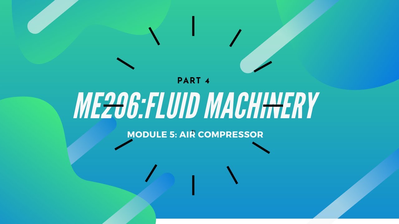 ME206:FLUID MACHINERY:MODULE 5:PART4 - YouTube