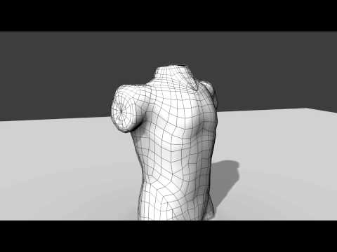 Low Poly Torso - YouTube