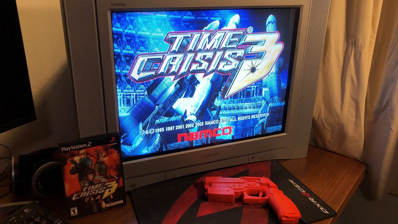 Time Crisis 3 (PS2) light gun retro gaming - YouTube
