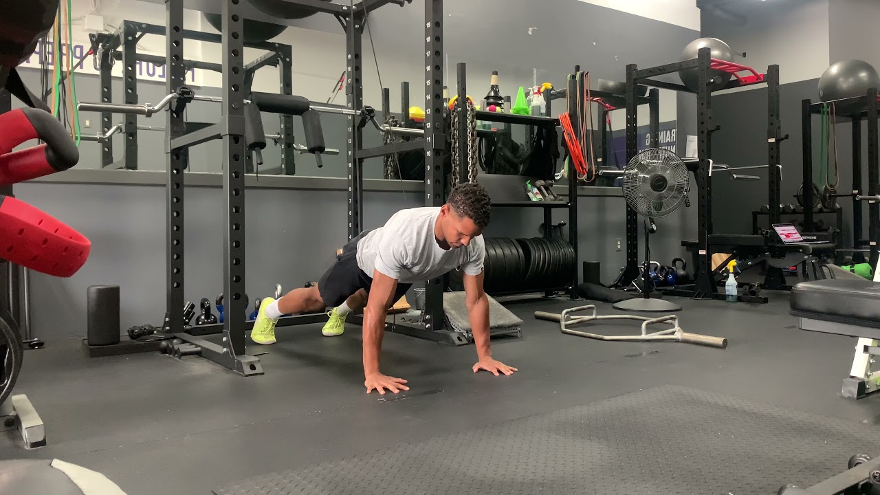 Band Assisted Push Ups - YouTube
