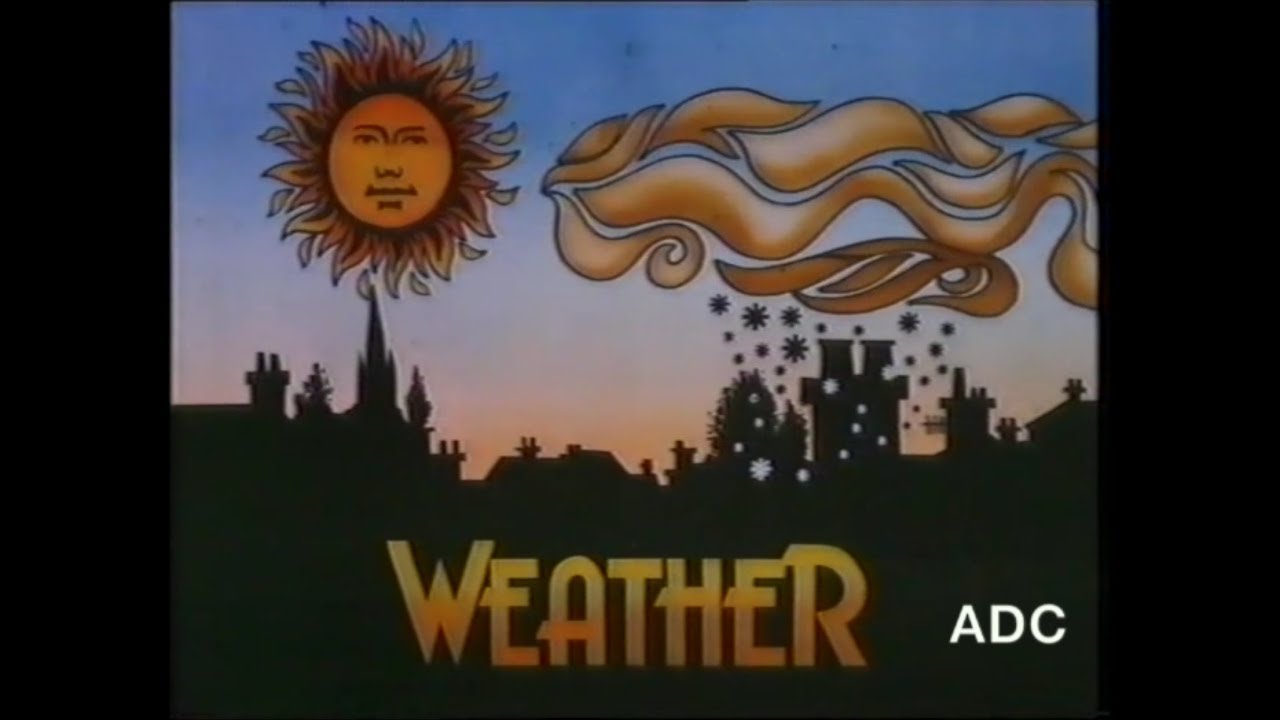 Anglia TV weather announcer Michael Speake 25th December 1984 2 of 4 ...