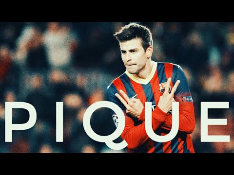 GERARD PIQUE (tackling goals) - YouTube